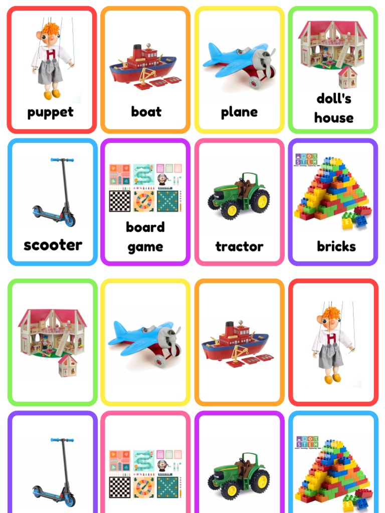 Colorful Birds Prepositions of Place Flashcards (2) | PDF