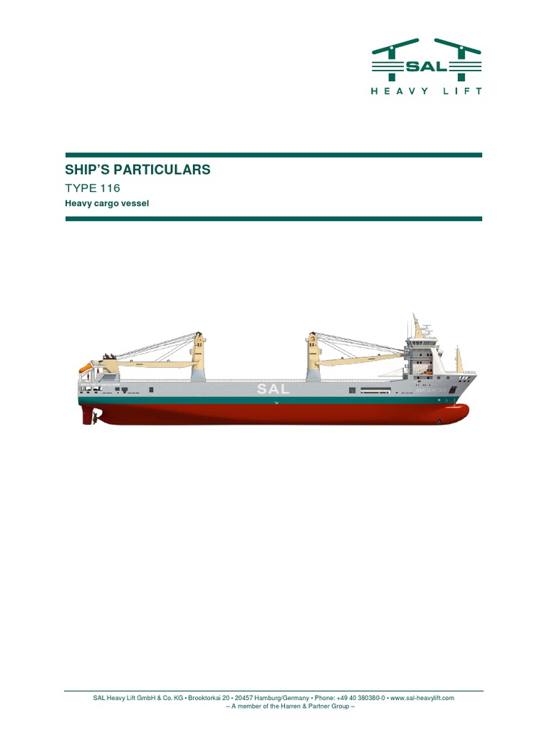 MV Calypso Ship Specifications Overview | PDF | Ships | Cargo Ship
