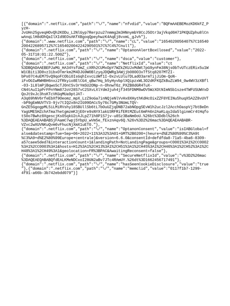 Netflix Cookies 2023 02 | PDF
