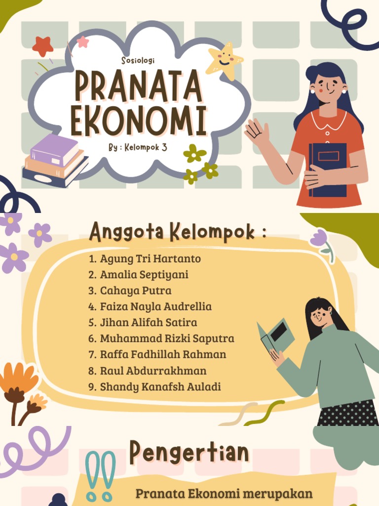 Pranata Ekonomi | PDF | Bisnis