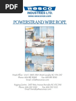 Wire Rope Catalogue | PDF | Rope | Wire