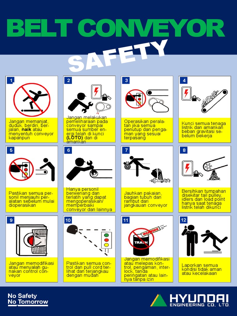 Belt Conveyor Signboard, Rev. 01 | PDF