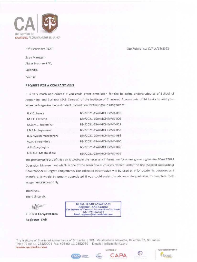 Akbar Brothers LTD - Colombo | PDF