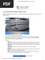 BS 4360 Grade 43A Steel PDF | PDF | Rolling (Metalworking) | Applied And Interdisciplinary Physics