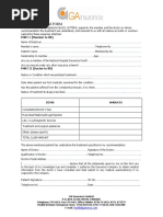 Britam Outpatient Claim Form Guidelines | PDF | Patient | Physician
