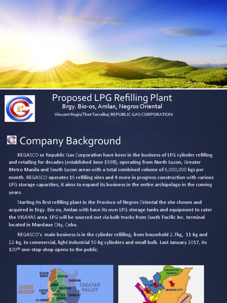 3 REGASCO Amlan - Project Presentation | PDF | Liquefied Petroleum Gas ...