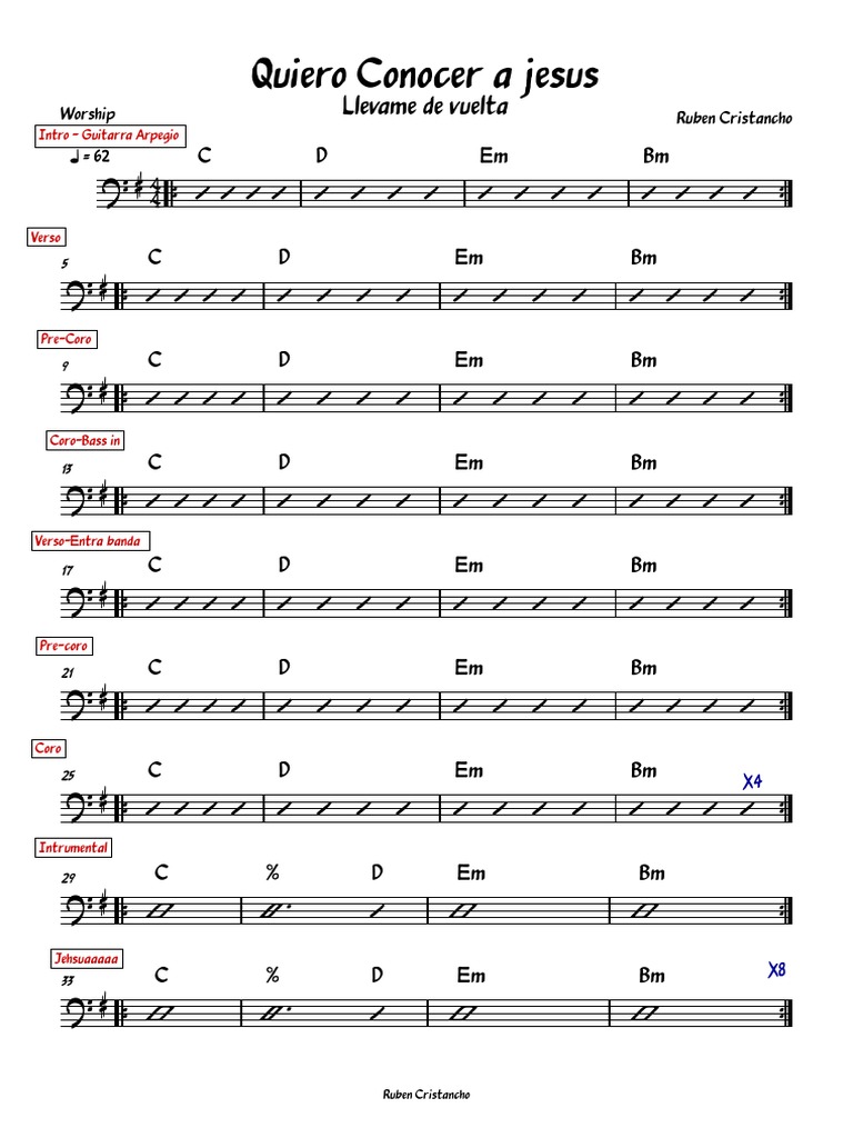 Quiero Conocer A Jesus - G12 | PDF