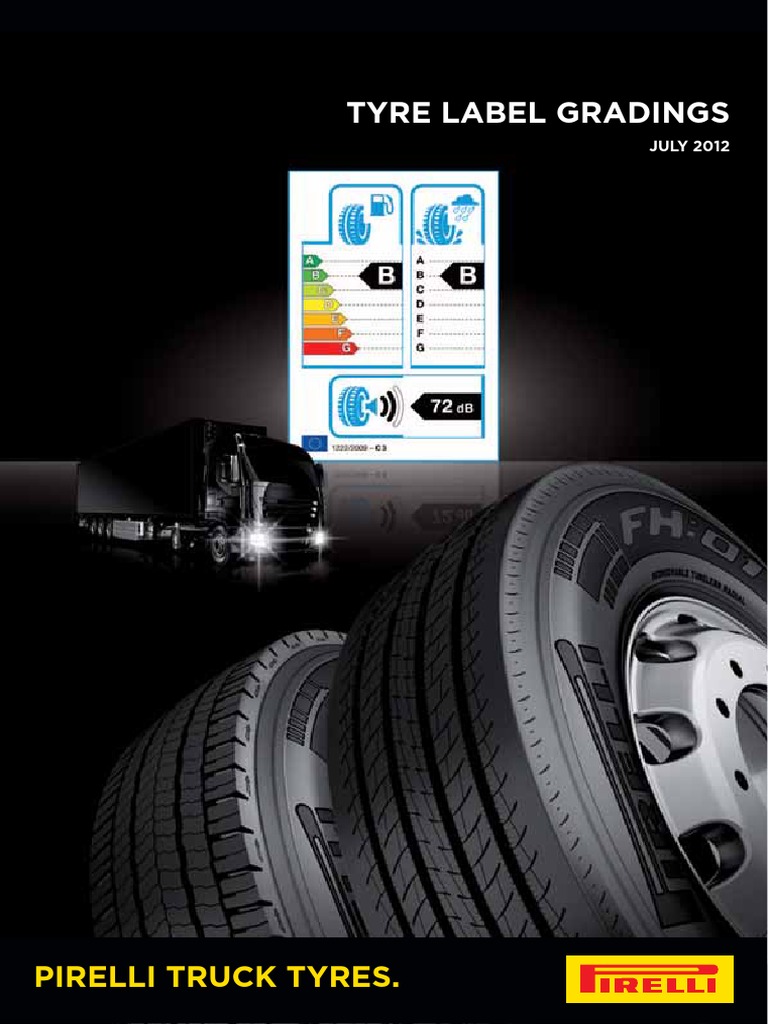 The New Tyre Label 2012 Eng | PDF | Tire | Fuel Economy In Automobiles