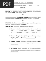 Sw-1656439598-Fomu Ya Maombi Ya Likizo - Kiswahili Version1 New 2014 | PDF