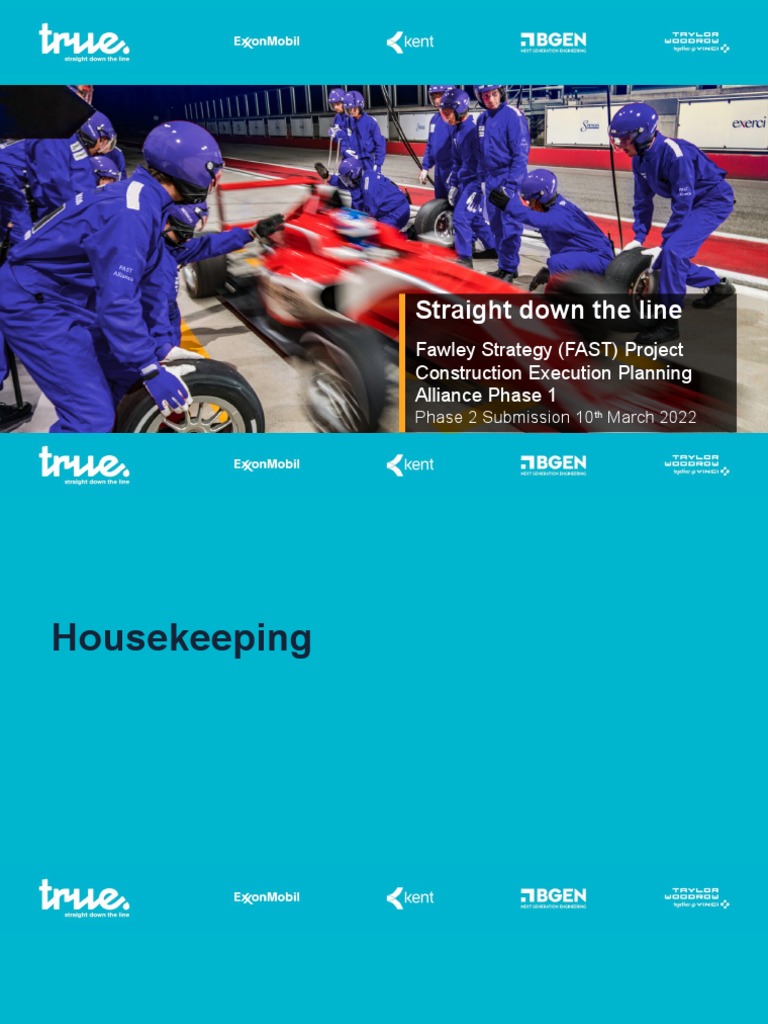 Alliance Execution Planning for the Fawley Strategy (FAST) Project ...