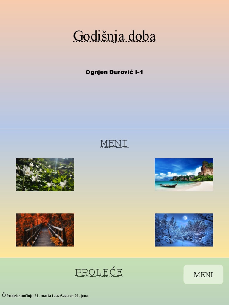 Prez Slobodna Tema | PDF