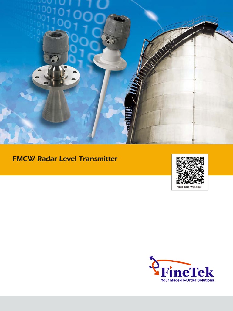 FMCW Radar Level Transmitter Overview | PDF | Radar | Physical Sciences
