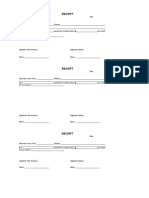 Receiving Document Template | PDF