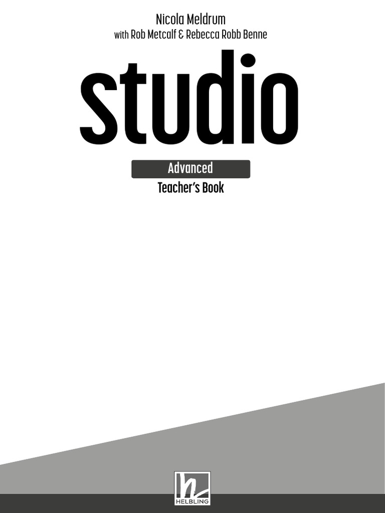 STUDIO Advanced TB | PDF