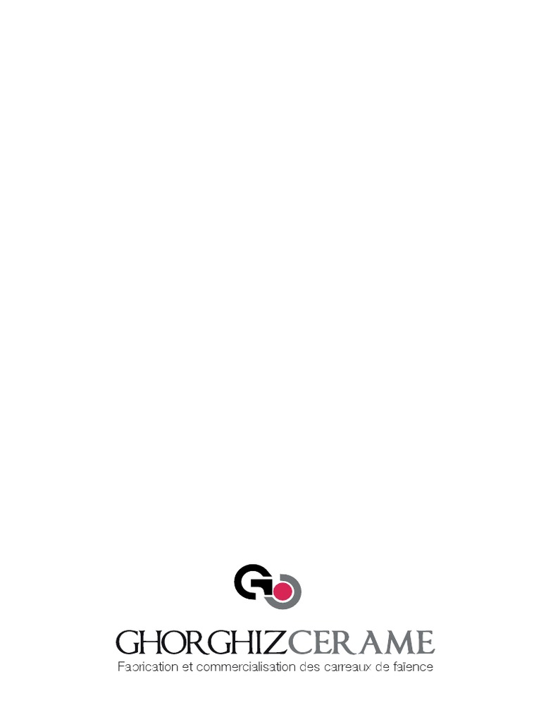 Catalogue Ghorghiz Cérame 2023 | PDF