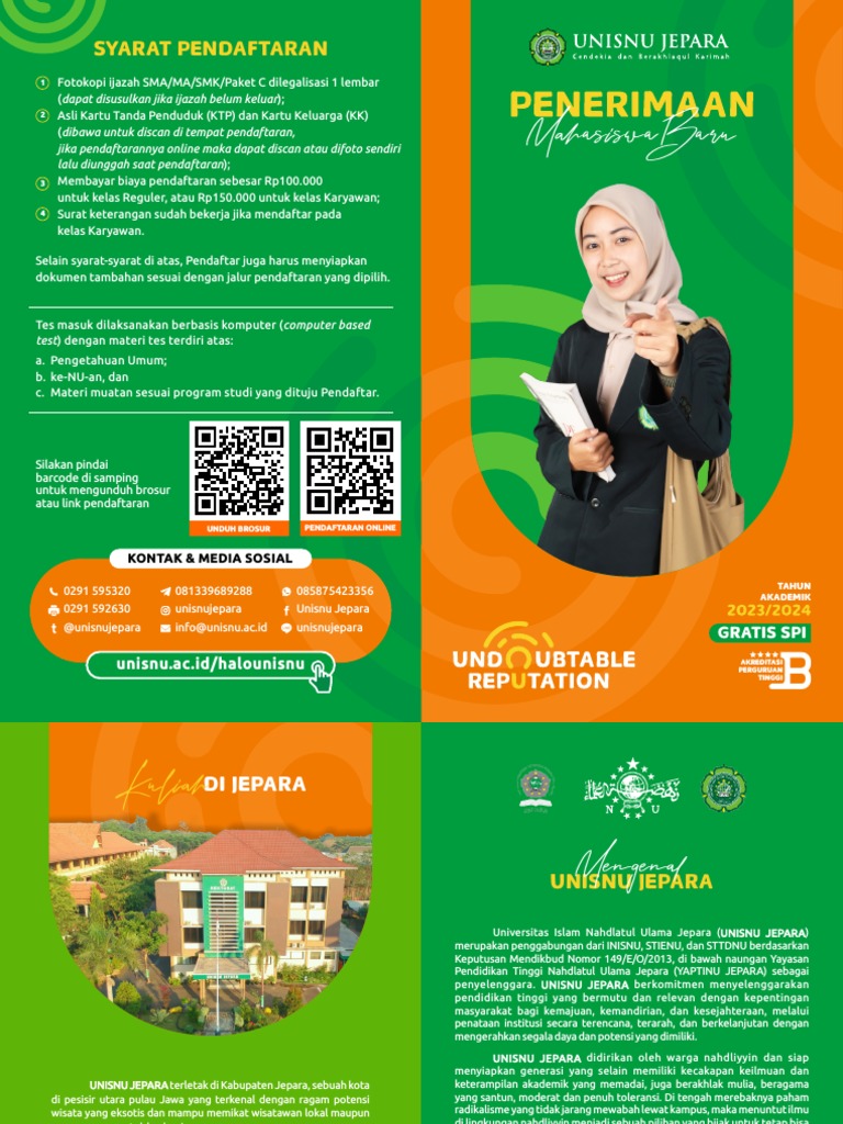 Brosur PMB Ta 20232024 High | PDF