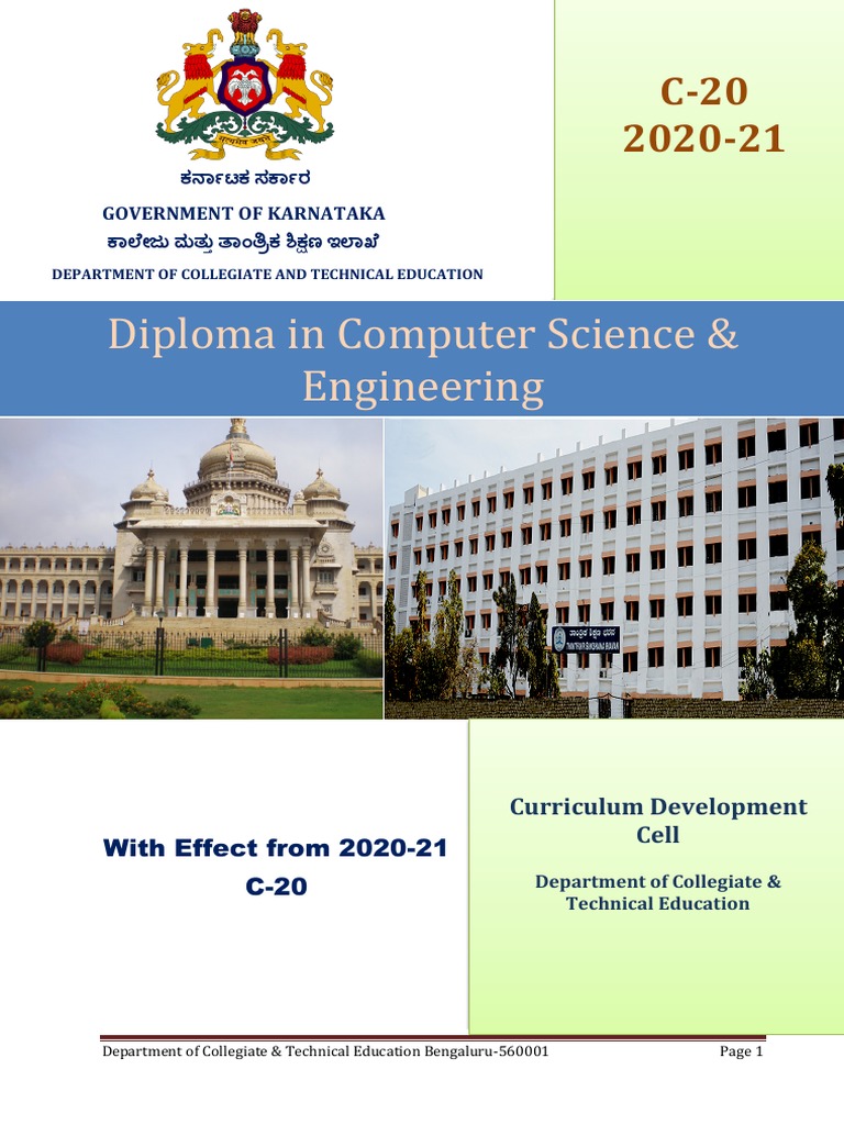 C 20 CSE 1 2 Sem | PDF | Engineering | Course Credit