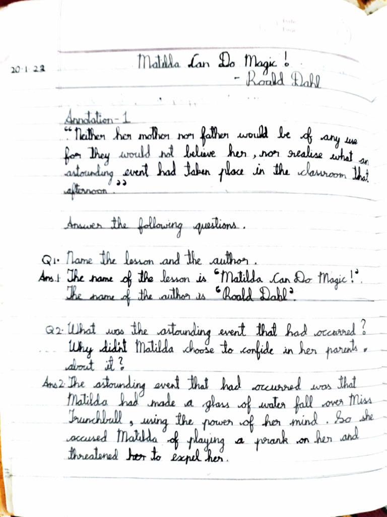 Matilda Can Do Magic | PDF