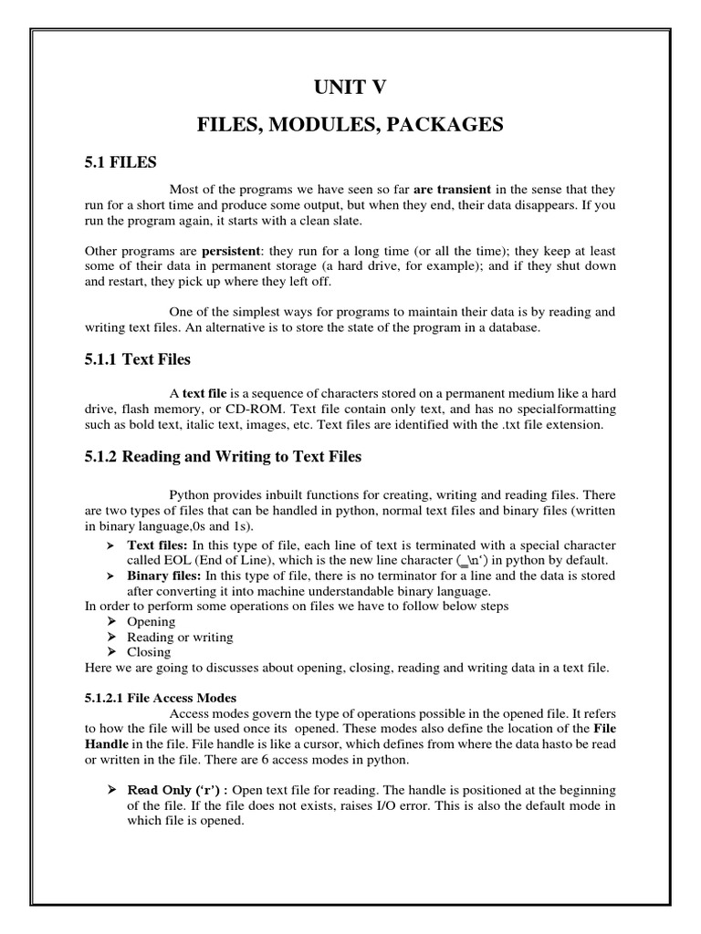 Ge4105 Pspp Unit V Notes Pdf Parameter Computer Programming Computer Program 4144