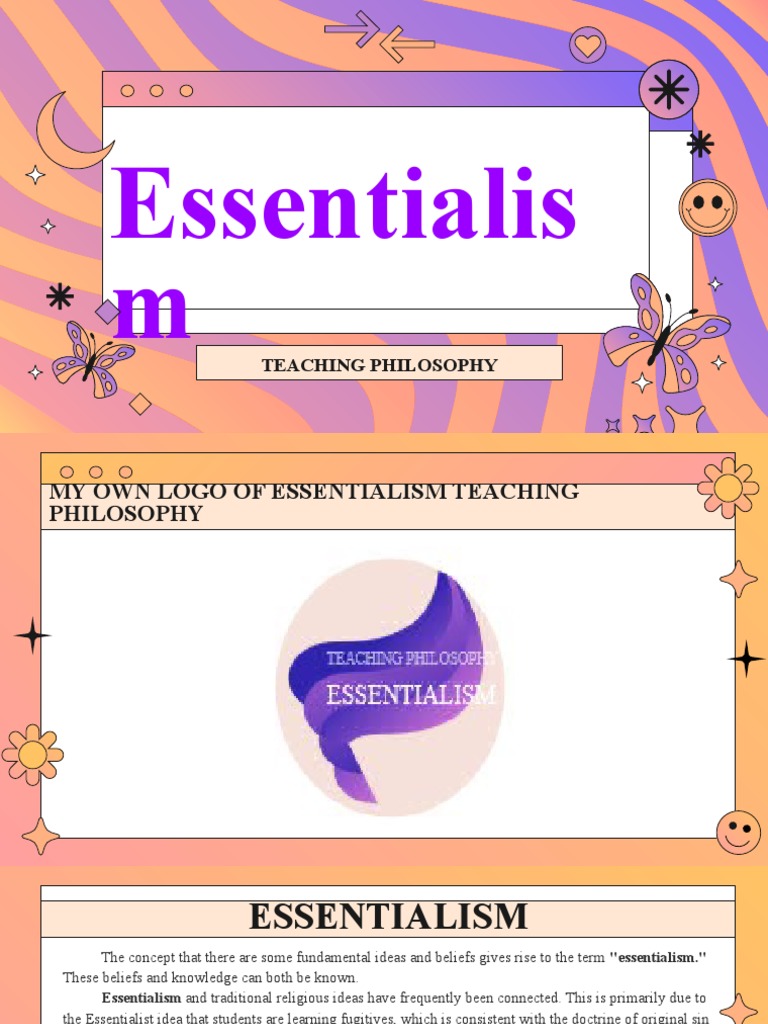 Teaching Philosophy | PDF | Essentialism | Learning