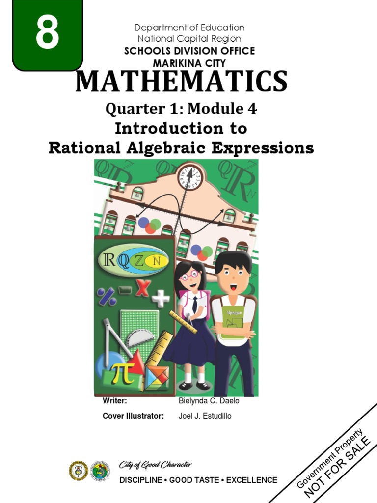 Math Gr8 Qtr1-Module-4 | PDF | Polynomial | Factorization