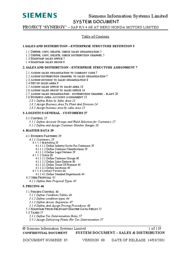 SD HHML Final | PDF | Sales | Pricing