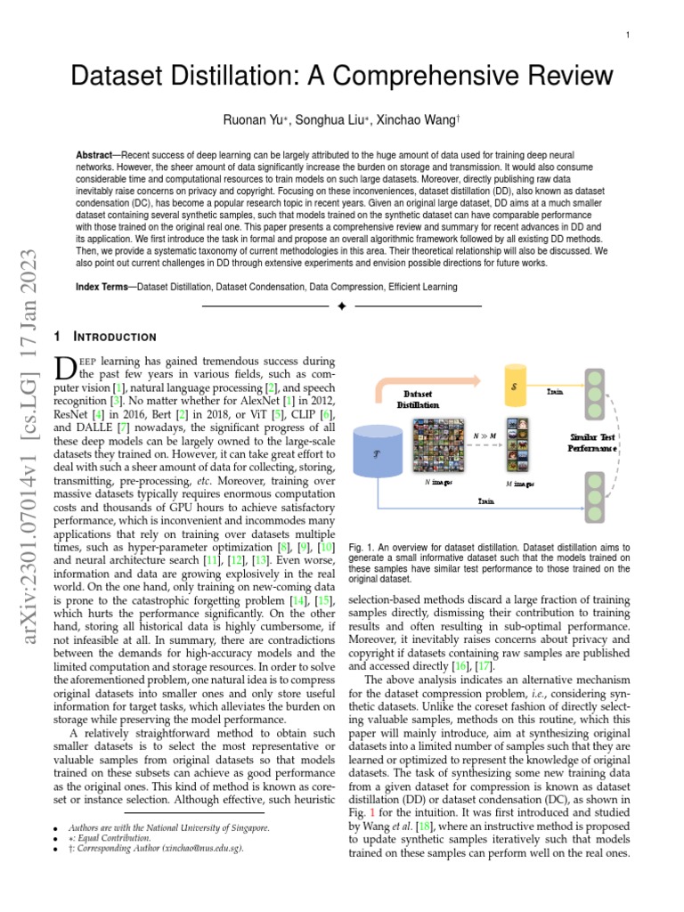 Dataset Distillation | PDF | Mathematical Optimization | Artificial Neural Network