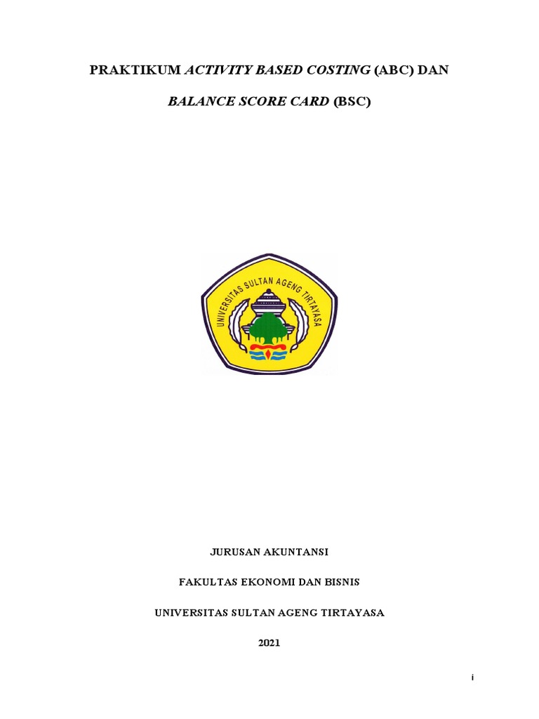 Praktikum ABC dan BSC Akuntansi 2021 | PDF | Teknologi & Rekayasa