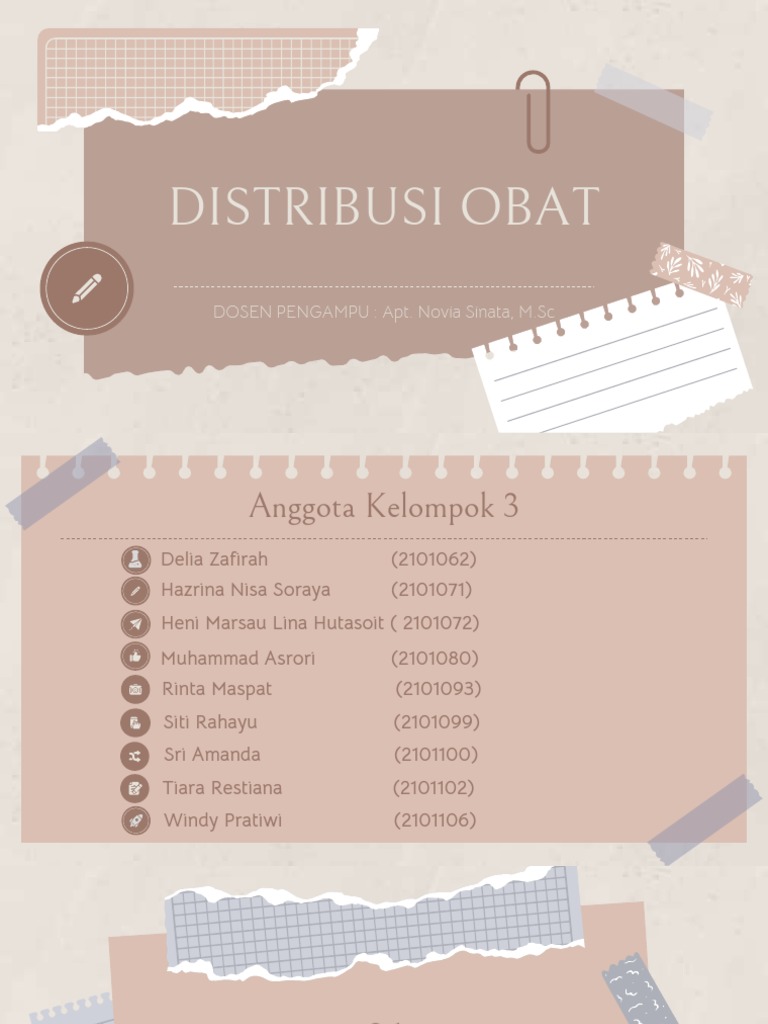 Distribusi Obat | PDF