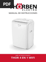 Manual de Aire Acondicionado Anwo | PDF | Control remoto | Batería ...