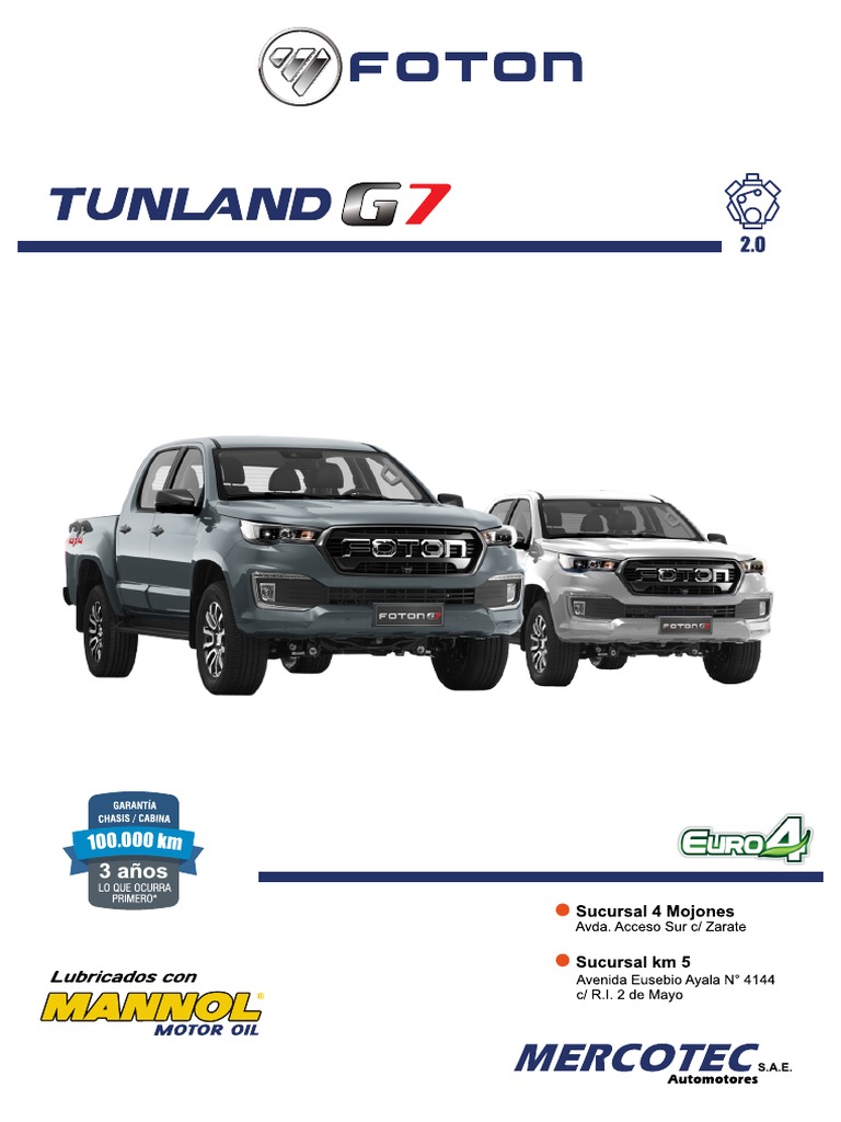 Tunland G7 | PDF