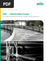 Wilo-EMU FA Submersible Pump Catalogue | PDF | Sewage Treatment | Pump