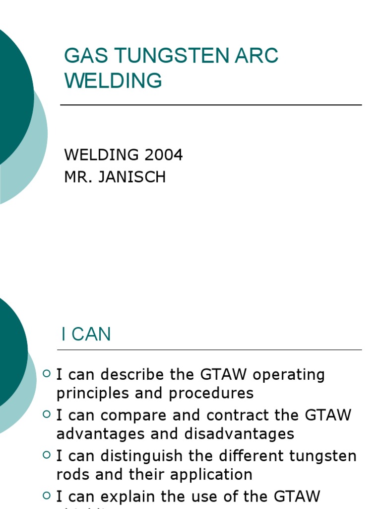 GTAW Welding: Pros, Cons, and Process | PDF | Construction | Welding