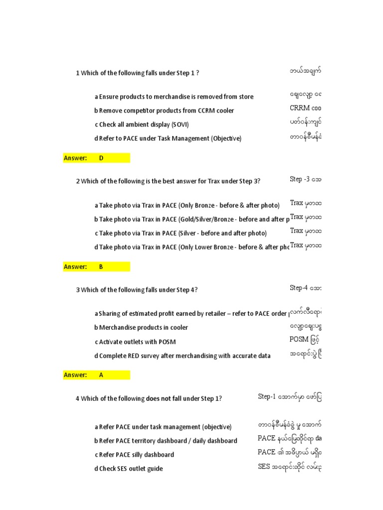 MCQ Post - Final | PDF