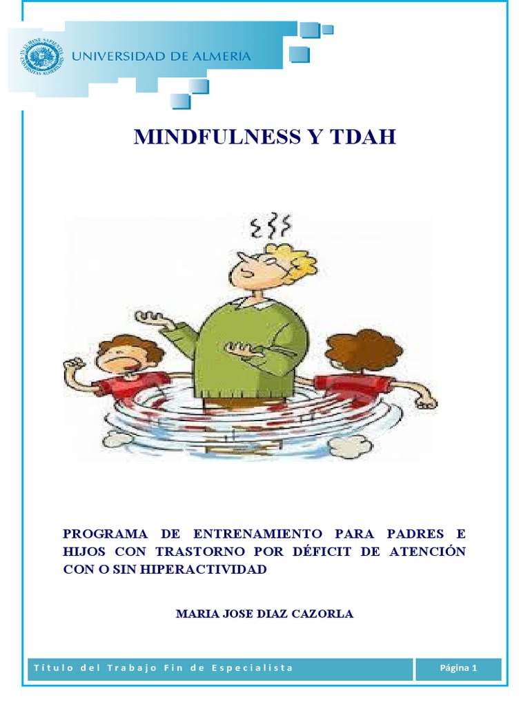 Tfeu Mindfulness y Tdah | PDF | Desorden hiperactivo y deficit de ...