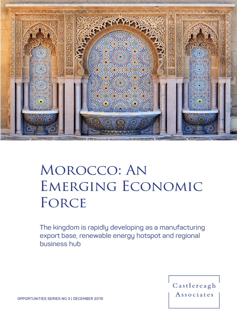 Morocco Report | Download Free PDF | Balance Of Payments | Renewable Energy