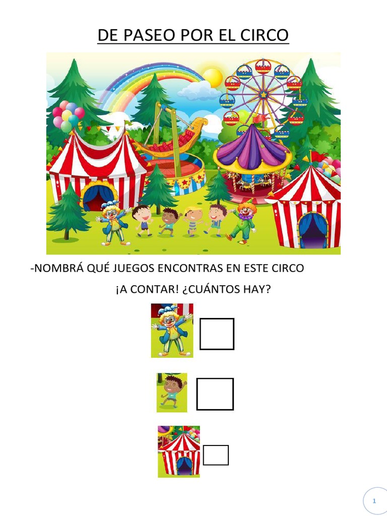 Aprender Jugando Circo 2 PDF | PDF