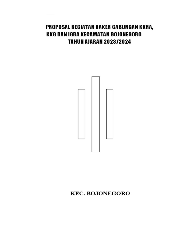 Proposal Raker Gabungan BJN | PDF