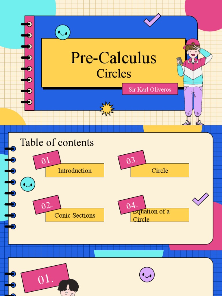 Pre Calculus Circles | PDF | Circle | Euclidean Geometry