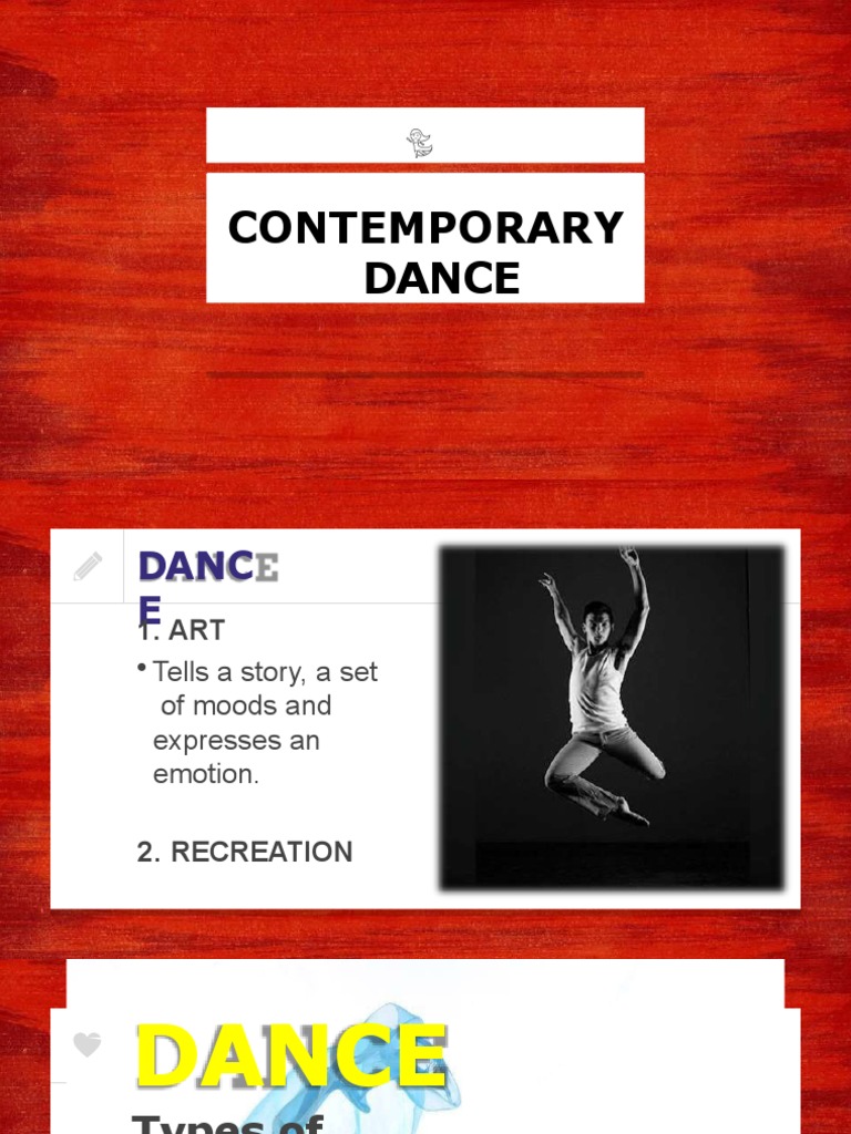Contemporary Dance | PDF | Dances | Ballroom Dance