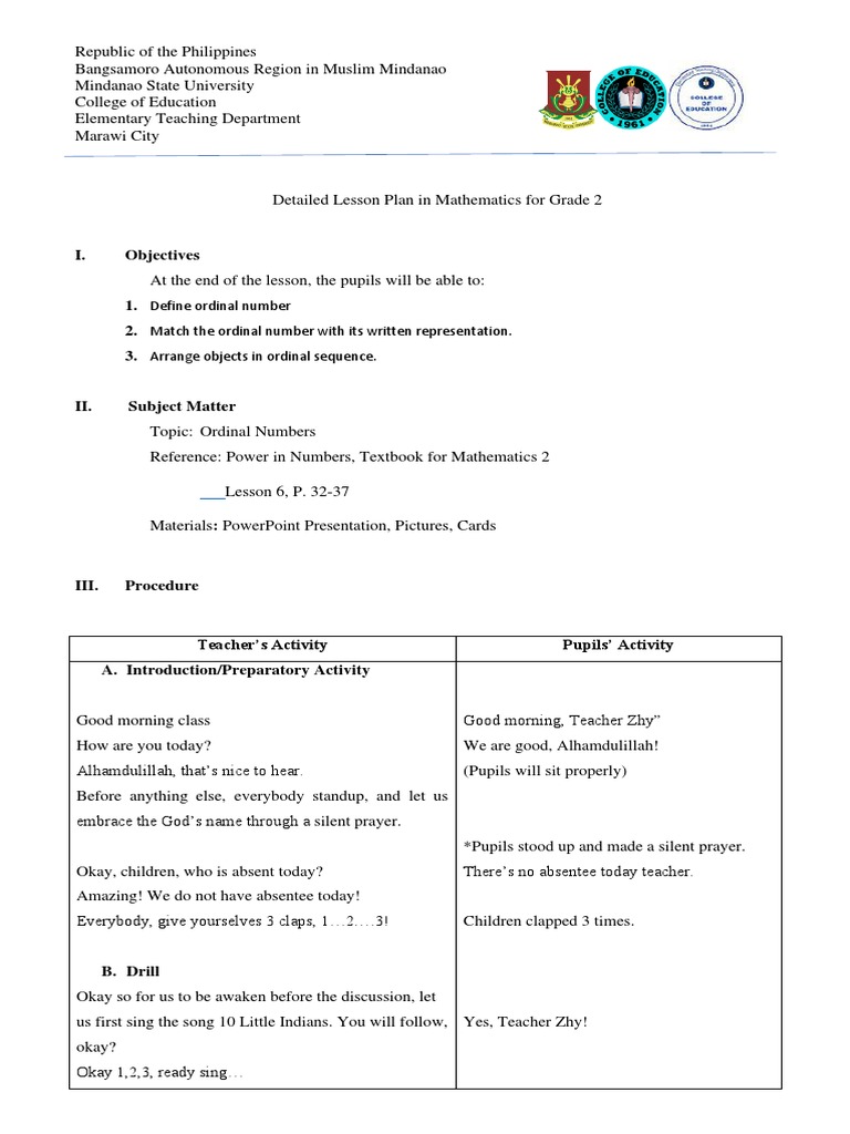 GED119 - DLP Grade 2 | PDF
