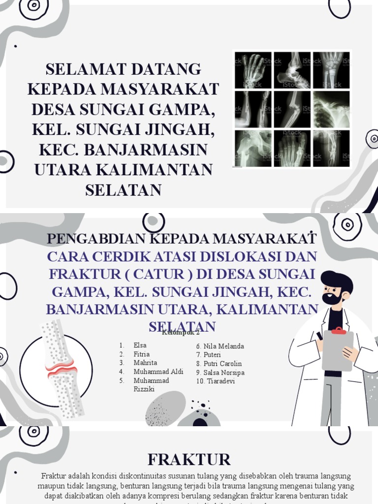 Ppt Fraktur Kel.2 Pkm Kmb | PDF