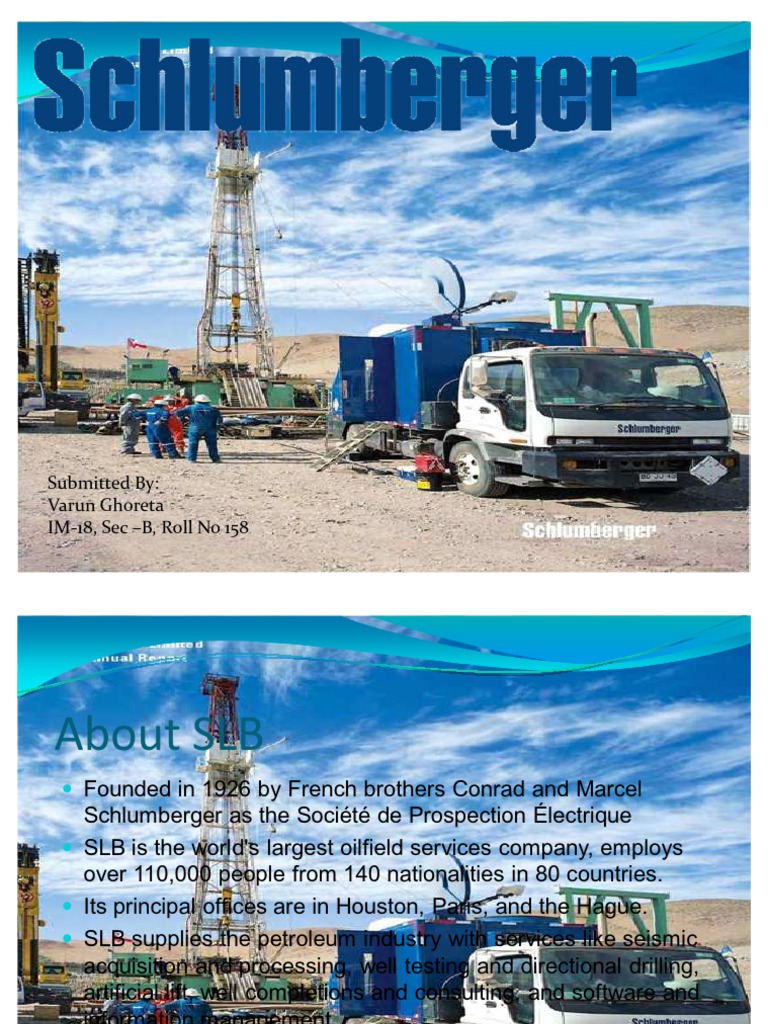 Schlumberger | PDF | Technology & Engineering