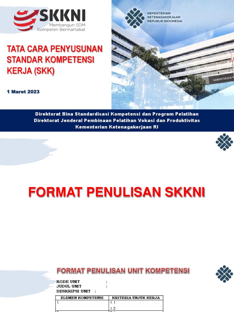 Bahan Materi Penyusunan SKK | PDF | Teknologi & Rekayasa