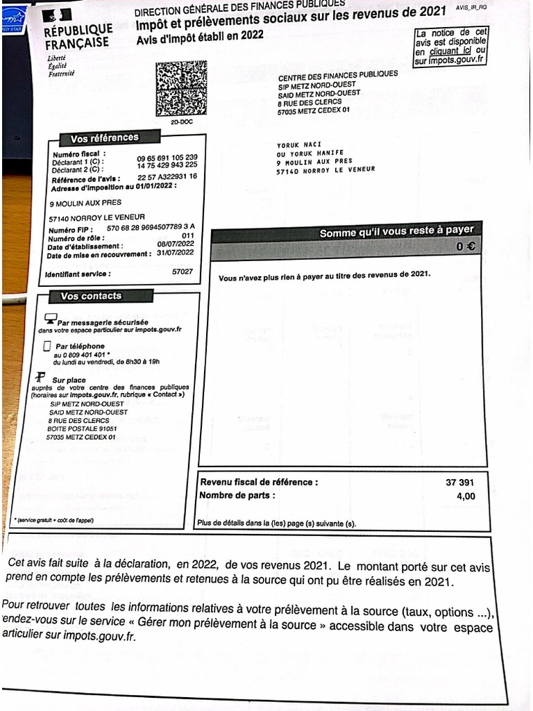 Impot | PDF