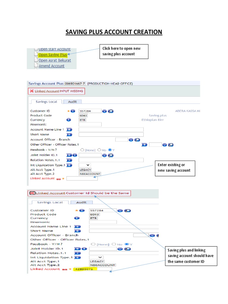 Guide Line For Saving + and Asrat Bekurat | PDF