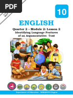 English 10 Quarter 4 Module 4 | PDF | Clause | Pronoun