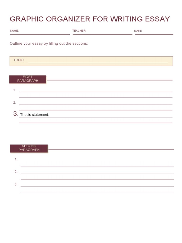 Outline Graphic Organizer Sample Outline | PDF | Capital Punishment ...