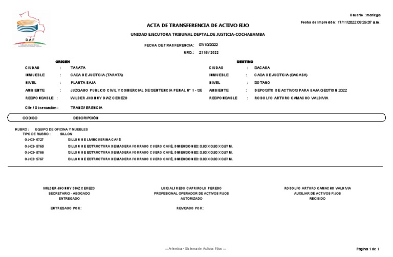 TRANSF | PDF | Justicia | Crimen y violencia