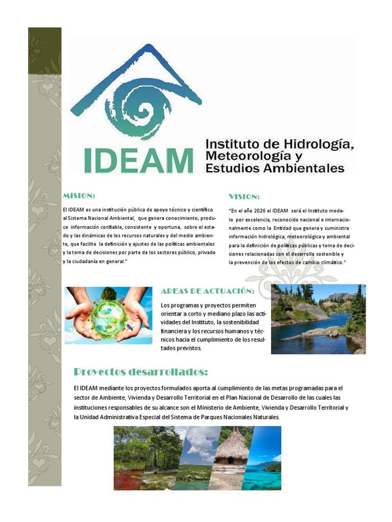 Ideam Folleto | PDF